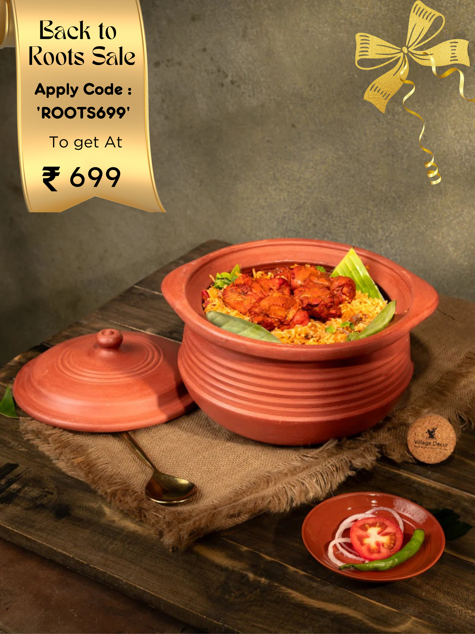Grab Your Earthen Clay Cooking Pot – Limited Stock Only