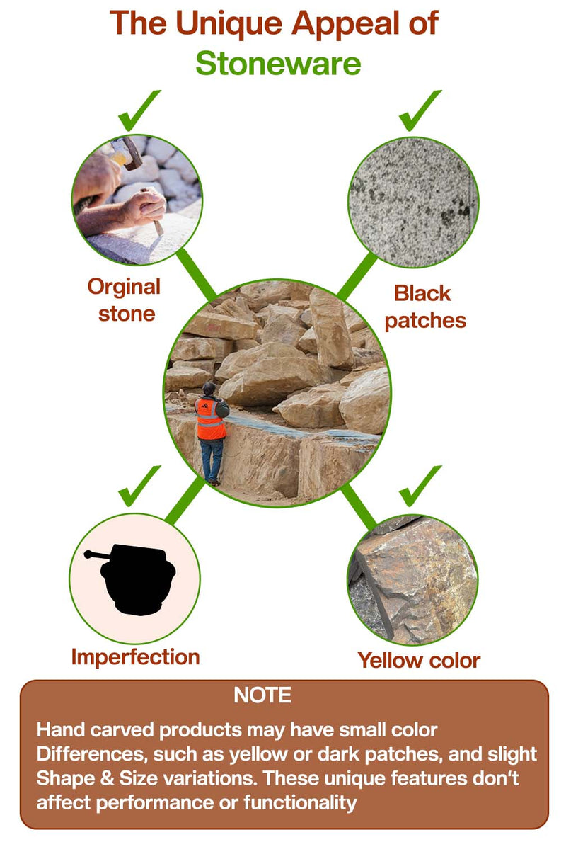 India’s Best Stone Mortar & Pestle, Rubbu Rolu|Attukal at Great Prices